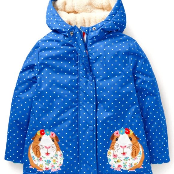 Mini Boden | Jackets & Coats | Nwt 2t 3t Guinea Pig Anorak Water Resist ...